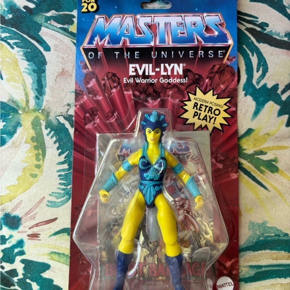 Mattel | Toys | Mattel Masters Of The Universe Evillyn Figure Yellow ...